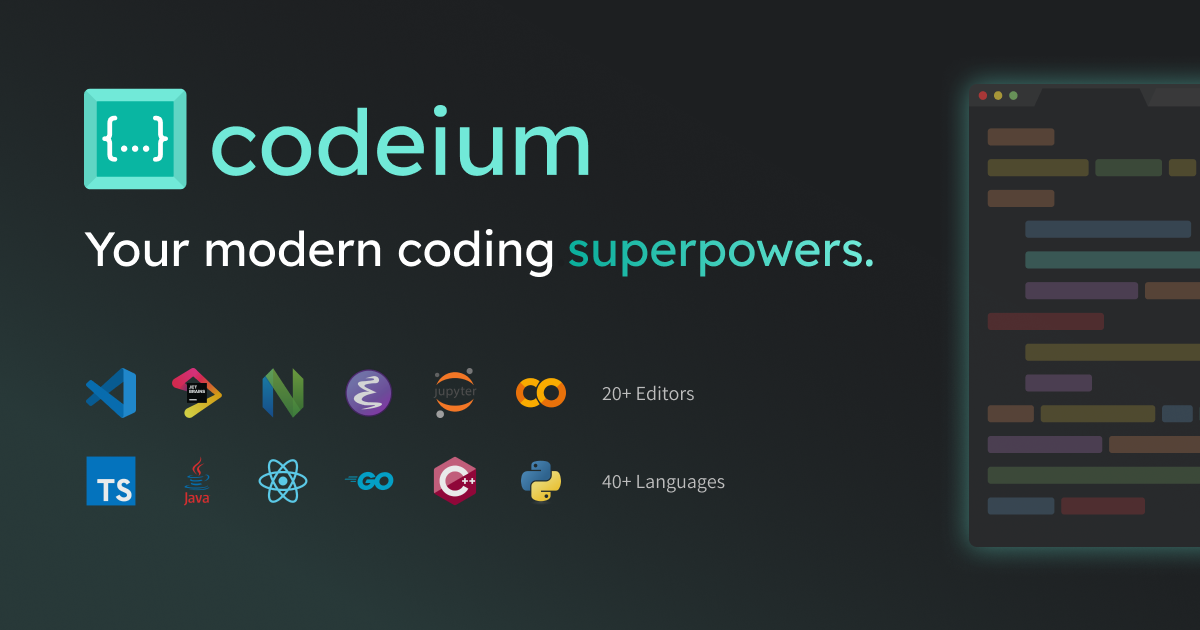 Codeium: Kostenlose Alternative zu GitHub Copilot!